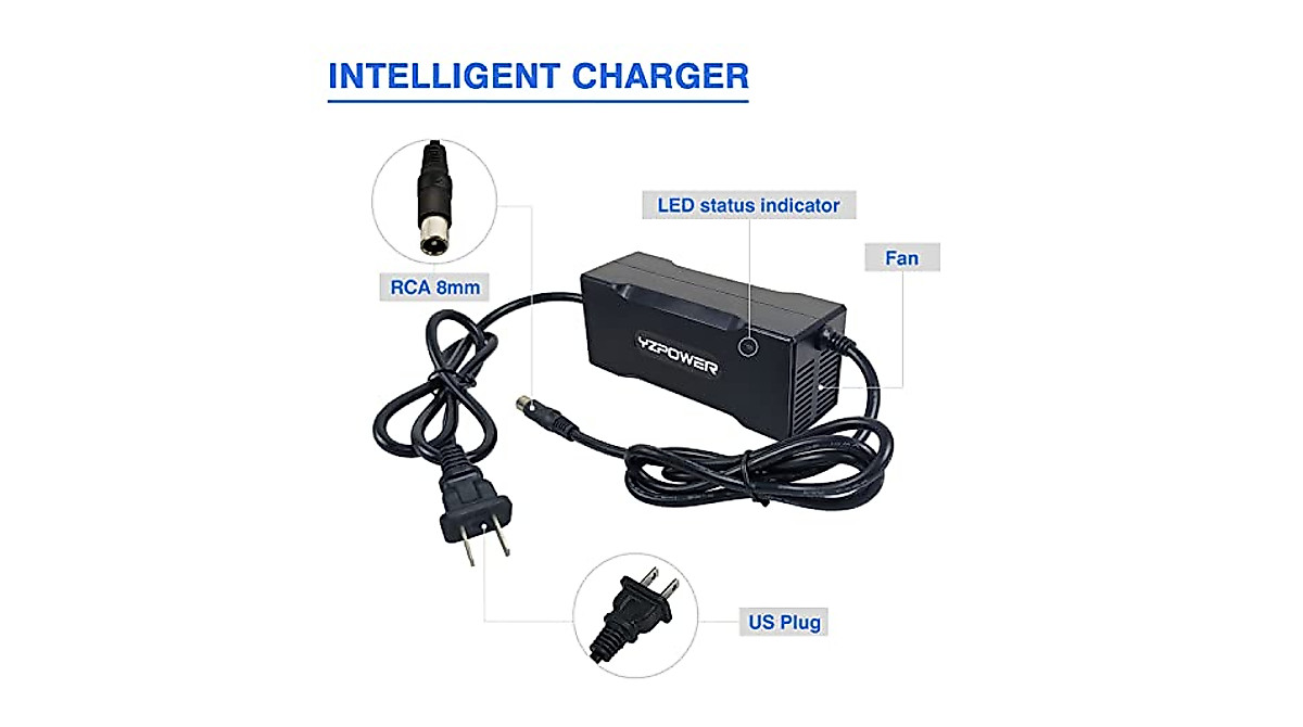42V Charger for Segway Ninebot Electric Scooter,YZPOWER 36V Lithium ...
