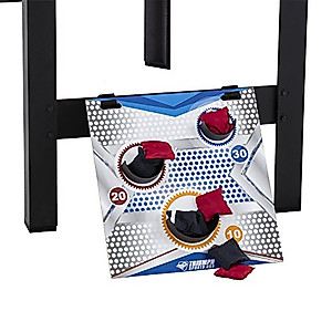 Triumph 13-in-1 Combo Game Table Includes Basketball, Table Tennis, Billiards, Push Hockey, Launch Football, Baseball, Tic-Tac-Toe, and Skee Bean Bag Toss