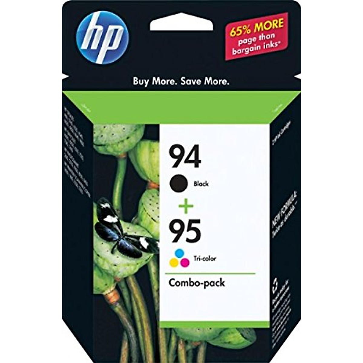 HP C9354FN / # 94/95 / OEM Black Tri-Color Combo Pack Inkjet Cartridge, HP DeskJet 6620/ PhotoSmart 7850/ 8150 Series