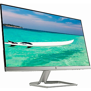 HP 27" Widescreen IPS LED Full HD (1920x1080) Monitor, 5ms Response Time, 10,000,000:1 Contrast Ratio, FreeSync, 2X HDMI and 1x VGA Input, 178░ View Angle, 75Hz Refresh Rate, Natural Silver