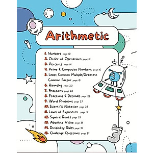 Math Practice Workbook Grades 6-8: 1000+ Questions You Need to Kill in Middle School by Brain Hunter Prep (Arithmetic, Algebra, Geometry, Measurement, ... more in Kill It Series by Brain Hunter Prep)