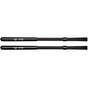 Vater VWHP Whips Multi Rod Sticks with Plastic Handle & Poly Bristles