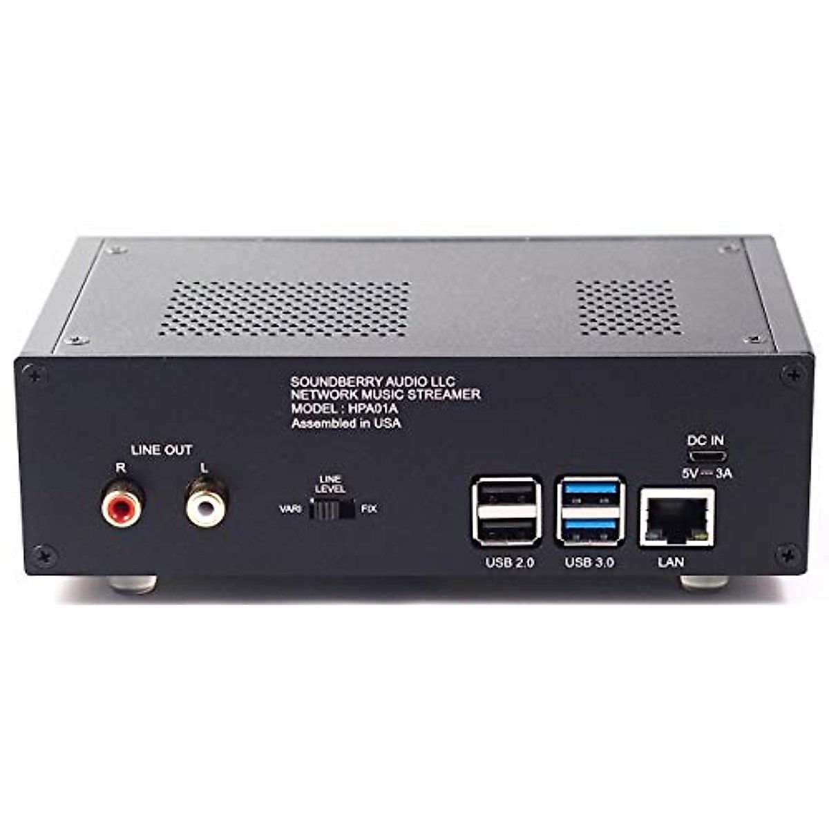Raspberry Pi 4B + I2S DAC + Headphone Amplifier