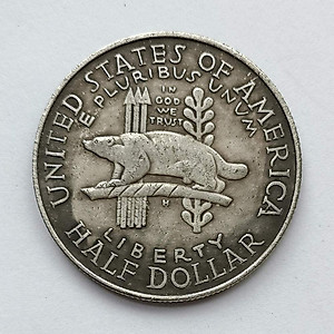 Exquisite Coin 1936 Wisconsin Territory Centennial Day Half Dollar American Commemorative Coin Antique Coin Collection Perfect Replacement for Original Coins
