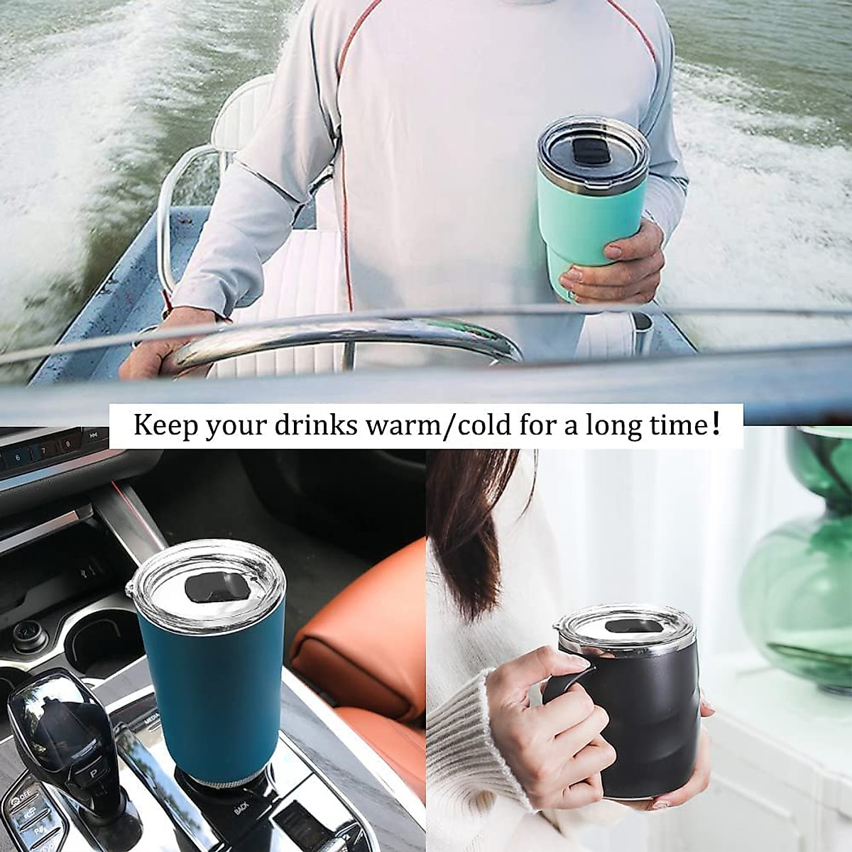 30 oz Tumbler Lid (Pack of 2) Yeti Lids 30 oz Replacement Lid Yeti 30 oz Tumbler Yeti Lid Magnetic Slider Yeti Rambler Yeti Rambler 30 oz (30 oz Tumbler Lid Replacement)