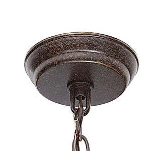 Hampton Bay 14708 Bayessex 3-Light Aged Black Chandelier