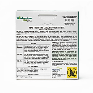 Adventure Plus Flea Prevention for Dogs, Topical Flea Treatment and Control (Pack of 8, Small (3-10 lb))