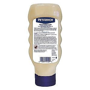 PetArmor Flea & Tick Protection Oatmeal Shampoo for Dogs, Hawaiian Ginger Scent, 18 oz