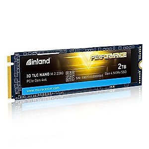 INLAND Performance 2TB NVMe PCIe Gen 4.0 M.2 2280 SSD + AMD Ryzen 5 5600X Desktop Processor 6-core Unlocked Bundle with MSI B550-A PRO AM4 DDR4 ATX Motherboard