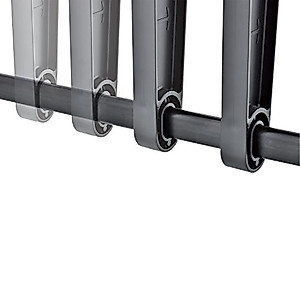 MyGift Black Durable Plastic Boot Rack Organizer Tall Boots Shape Maintainer Stand, Freestanding Boots and Shoe Rack, Holds up to 3 Pairs