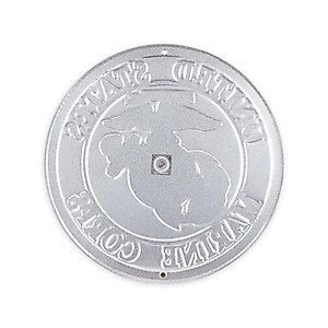 United States Marine Corps Decorative Wall Plate for Home, Office, or Man Cave. Very sturdy. 2 holes for easy hanging anywhere. Great gift for your fellow Marine. Officially Licensed product.