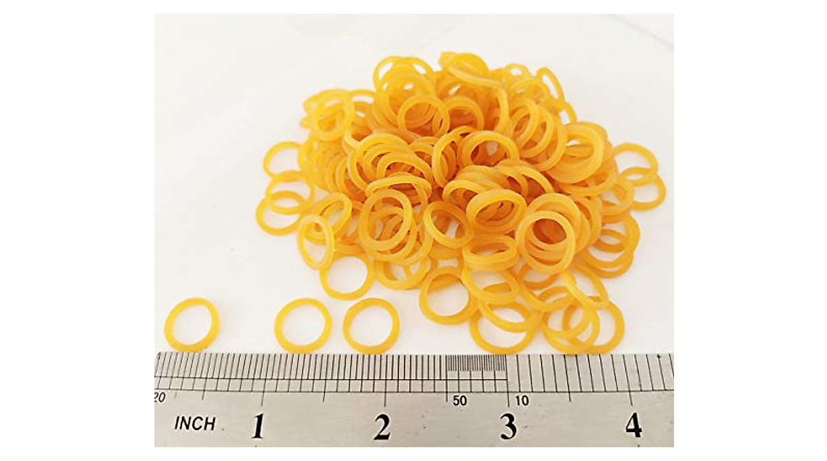 Pet Show Bulk Dog Rubber Bands for Grooming & Styling - 1000 pcs