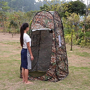 Taruor Pop Up Privacy Tent,Portable Privacy Shower Toilet Tent, Camping Pop Up Tent Beach Changing Tent