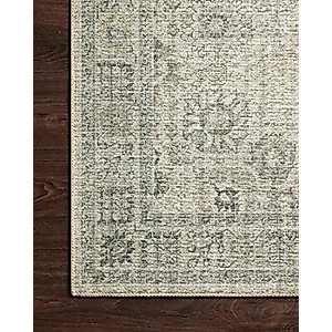 Loloi II Skye Collection SKY-14 NATURAL / SAGE, Traditional 5'-0" x 7'-6" Area Rug