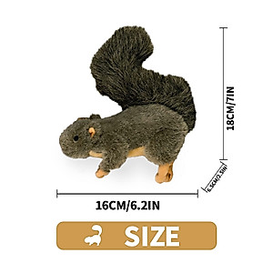 ALL FOR PAWS Squeaky Dog Toys, Animal Plush Dog Toy, Stuffed Dog Toys, Puppy Toys for Teething Small Dogs