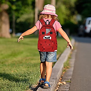 DWINI Kids Backpacks for Girls 16 Inch Cute Cat Backpack for Boys Kawaii Light School Backpack for Preschool Elementary Kindergarten Large Capacity