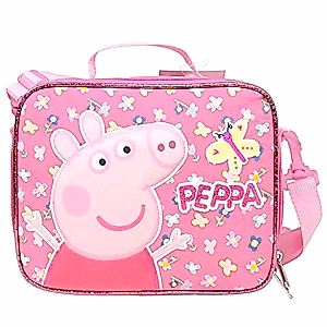 Accessory Innovations Peppa Pig Flower Power Lunch Bag