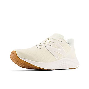 New Balance Women's Fresh Foam Arishi V4 Running Shoe, Raw Sugar/Gum, 8