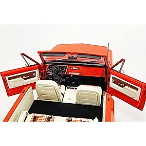 1972 Chevy K5 Blazer, Orange - Acme A1807711-1/18 Scale Diecast Model Car