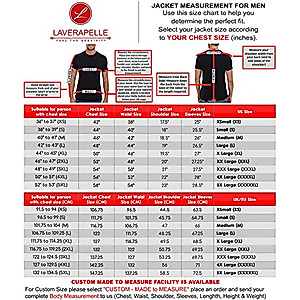 Laverapelle Men's Genuine Lambskin Leather Jacket (Brown, Extra Small, polyester Lining) - 1801006