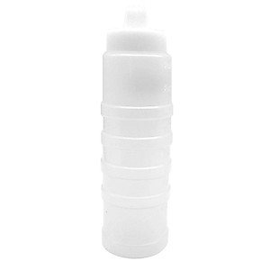 GARASANI 4 Hole Sauce Squeeze Condiment Bottles Dispenser (24oz - 700ml)
