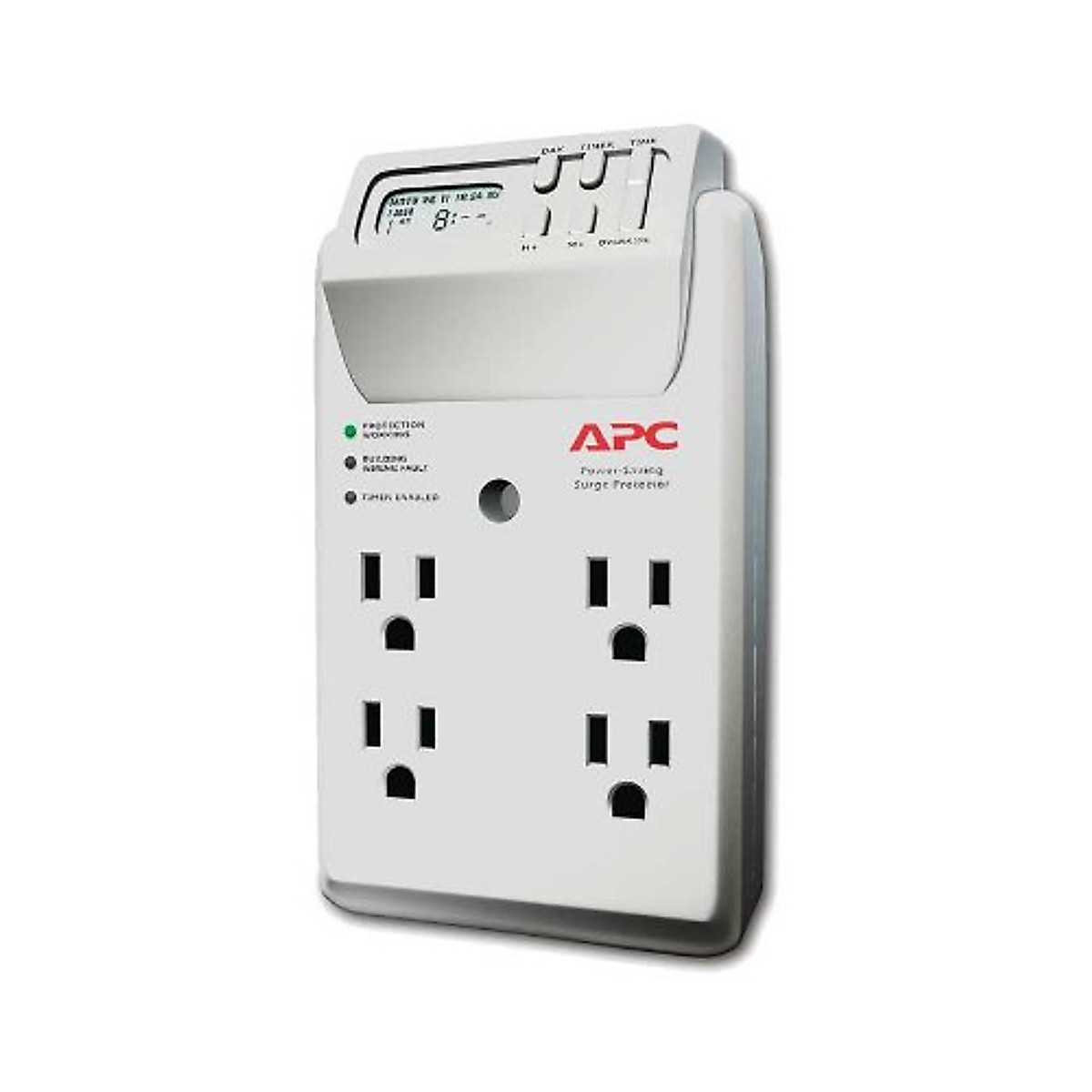 APC SurgeArrest Essential 4-Outlets Surge Suppressor - 4 x NEMA 5-15R - 1020 J - 120 V AC Input - 120 V AC Output (151503)