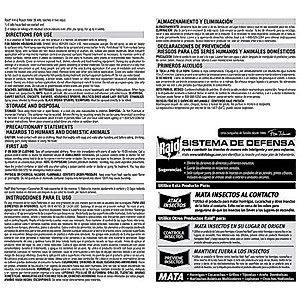 Raid Ant & Roach Killer Lavender, 17.5 Oz (Pack - 2), 16 Lb