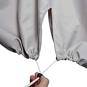 iCOVER Boat Center Console Cover Heavy Duty 600D Waterproof for Carolina Skiff, Boston Whaler, Mako, Excel Bay Pro,Wellcraft and Other Brands with Center Console up to 60"(H) X 44"(L) X 34"(W)