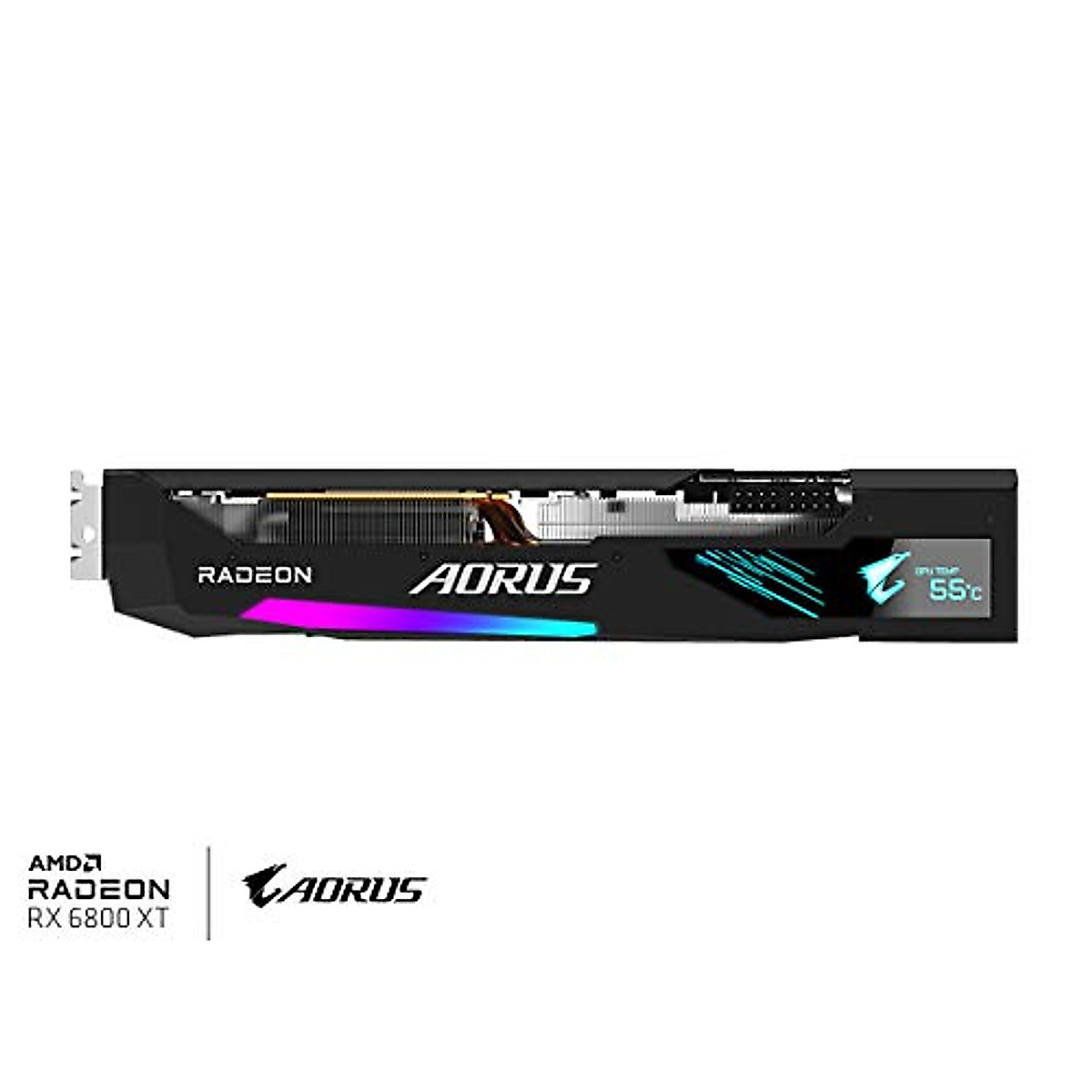 GIGABYTE AORUS Radeon RX 6800 XT Master 16G Graphics Card, MAX-Covered Cooling, 16GB 256-bit GDDR6, GV-R68XTAORUS M-16GD Video Card
