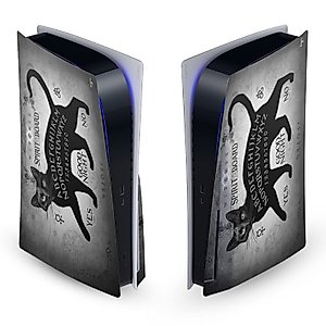 Head Case Designs Officially Licensed Alchemy Gothic Black Cat Spirit Board Gothic Vinyl Faceplate Sticker Gaming Skin Decal Cover Compatible With Sony PlayStation 5 PS5 Disc Edition Console