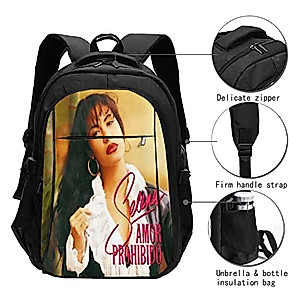 KAMIZE Fashion With Usb Travel Laptop Backpack Multiple Pockets And Large Capacity Backpack 13.4 X 8.3 X 18.1in