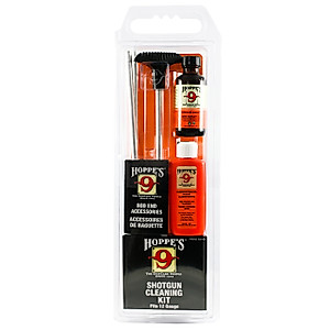 Hoppe's No. 9 Cleaning Kit with Aluminum Rod, 12-Gauge Shotgun, Clamshell