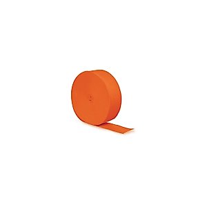 Creative Converting Touch of Color Crepe Paper Streamer Roll, 81-Feet, Sunkissed Orange , One size -