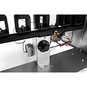 Atosa USA ATFS-75 (High BTU 150k) Heavy Duty 75 lbs Stainless Steel Deep Fryer - Propane