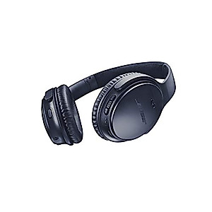 Bose QuietComfort 35 (Series II) Wireless Headphones, Noise Cancelling, with Alexa voice control – Triple Midnight (Renewed)