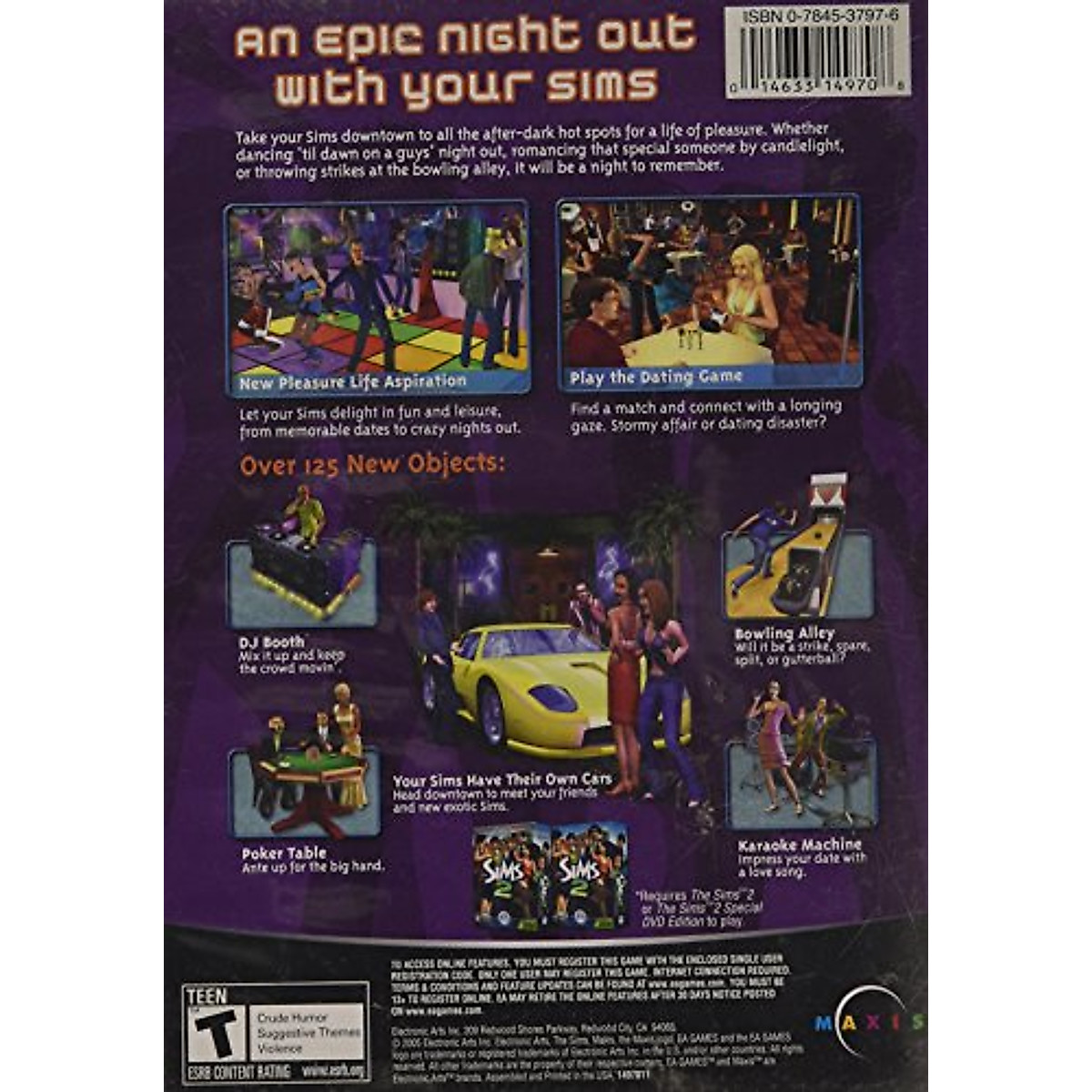 The Sims 2: Nightlife Expansion Pack - PC