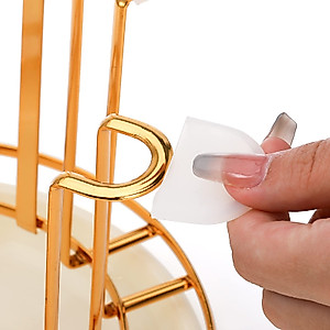 Peohud 2 Pack Cup Drying Rack, Mug Draining Organizer, Drinking Glass Drainer Stand with Drain Tray and Silicone Protective Hooks, 12 Non-Slip Bottle Drying Tree for Glasses, Tumbler, Kitchen