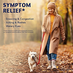 NaturalCare by bioAllers Animal Hair and Dander Allergy Treatment | Homeopathic Formula May Help Relieve Sneezing, Congestion, Itching, Rashes & Watery Eyes | 1 Fl Oz