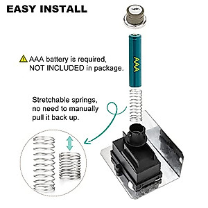 Hicello 67847 Grill Igniter Kit Replace Parts for Weber Genesis 300 Series(2008-2010) E/S-310 & 320,EP/CEP-310 & 320 with 2PCS Electronic Igniter Module