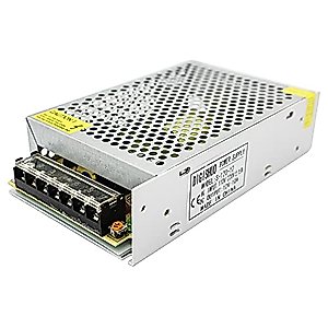 DIGISHUO DC 12V 10A 120W Power Supply Adapter Transformer Switch AC 110V/220V to DC 12V 10Amp Switching Converter LED Driver for LED Strip Light | CCTV| Camera Security System| 3D Printer
