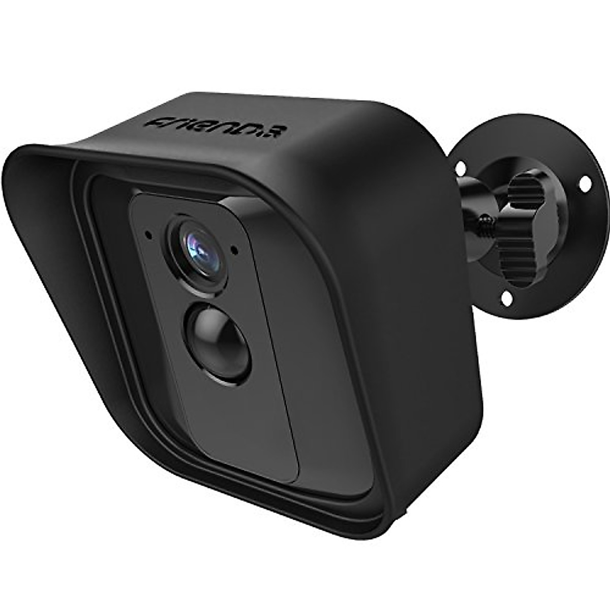 Frienda Blink XT Camera Wall Mount Bracket, Weather Proof 360 Degree Protective Adjustable Mount Bracket and Silicone Skin Cover for Blink XT Indoor/Outdoor Security Camera (1, Black)