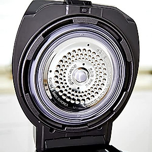 CUCKOO CRP-EHSS0309FG | 3-Cup (Uncooked) Induction Heating Pressure Rice Cooker | 15 Menu Options, Auto-Clean, Voice Guide, Made in Korea | Gold