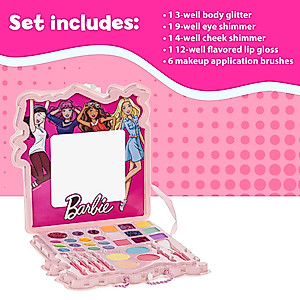 Disney’s The Little Mermaid Eye Lip and Face Beauty Soft Case Makeup Pallete for Girls Ages 3+ Perfect for Parties, Sleepovers & Makeovers