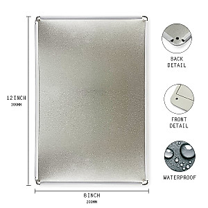 NISTOMISU Garden Rules Metal Tin Sign Wall Art Farmhouse Garden Signs Gifts for Home Country Outdoor Decor(8" x 12")