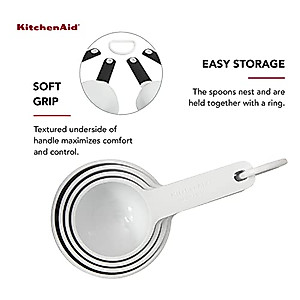 KitchenAid Measuring Cups, Set Of 4, White