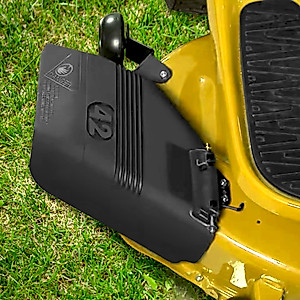 VIRTIONZ 42" Compatible Replacement for Craftsman Riding Mower Deck Deflector Shield 130968 with MOUNTING Hardware