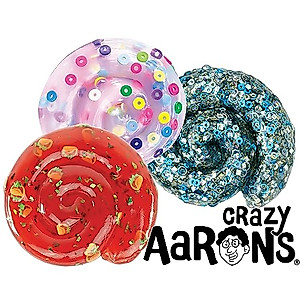 Crazy Aaron's Putty Mini Tins Bounce Bot, Skate Away & Take-A-Taco Gift Set Bundle - 3 Pack (13.3g each)