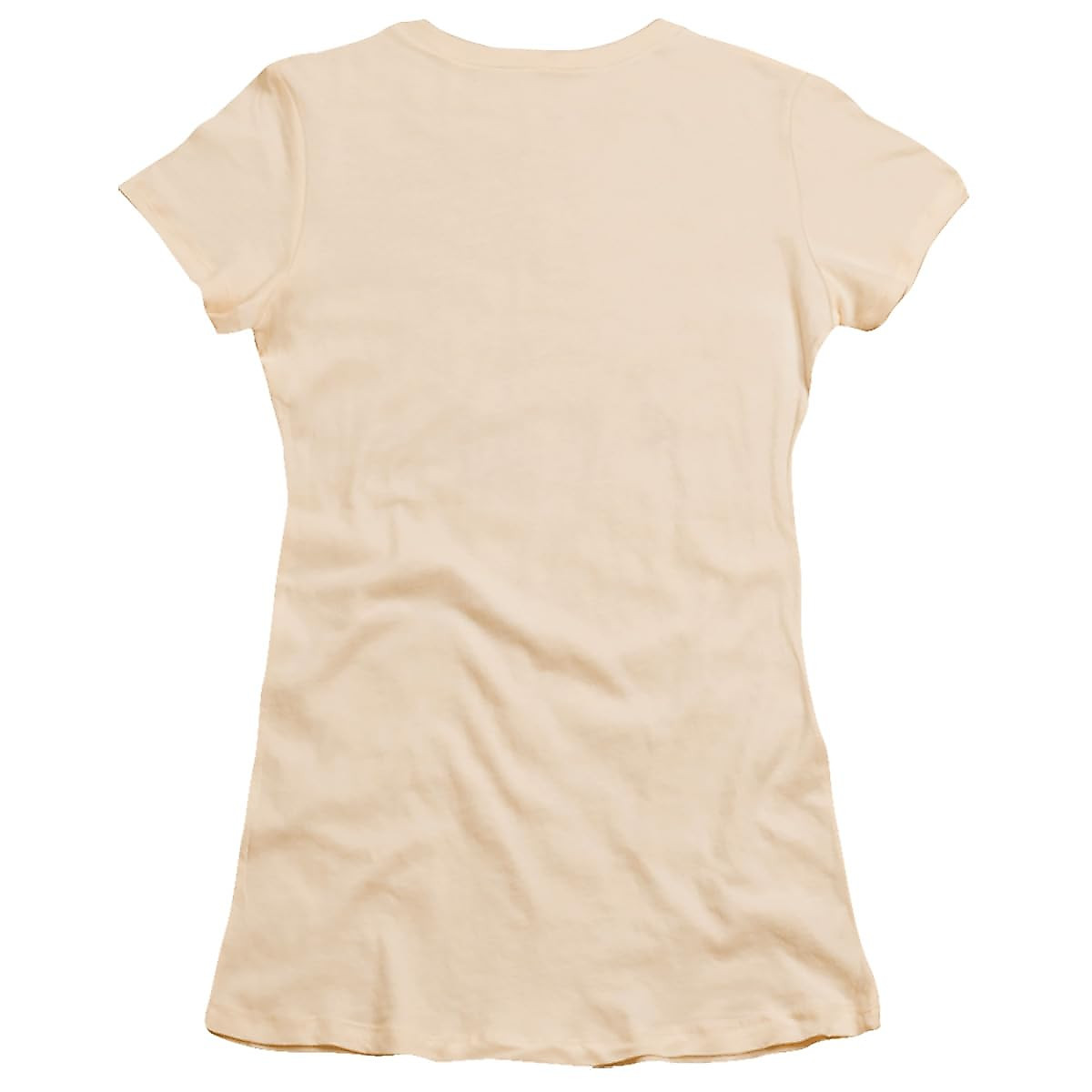 Popfunk Classic TMNT Teenage Mutant Ninja Turtles Krang Juniors' Sheer Fitted T Shirt, Cream, X-Large