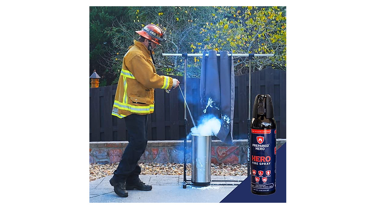 Prepared Hero Mini Fire Spray - Safe & Easy to Use