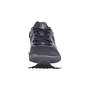 NIKE Men's Run Swift 2 Shoe, Black White Dk Smoke Grey, 9